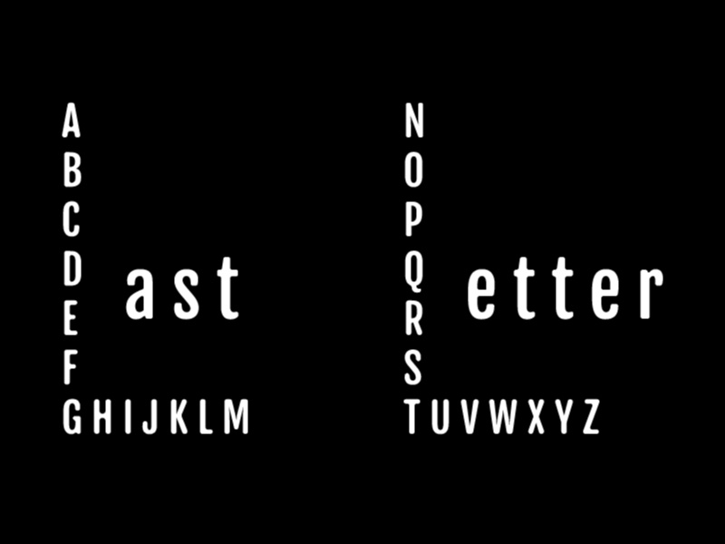 Last-Letter-Logo-2 by Daniel Lane on Dribbble