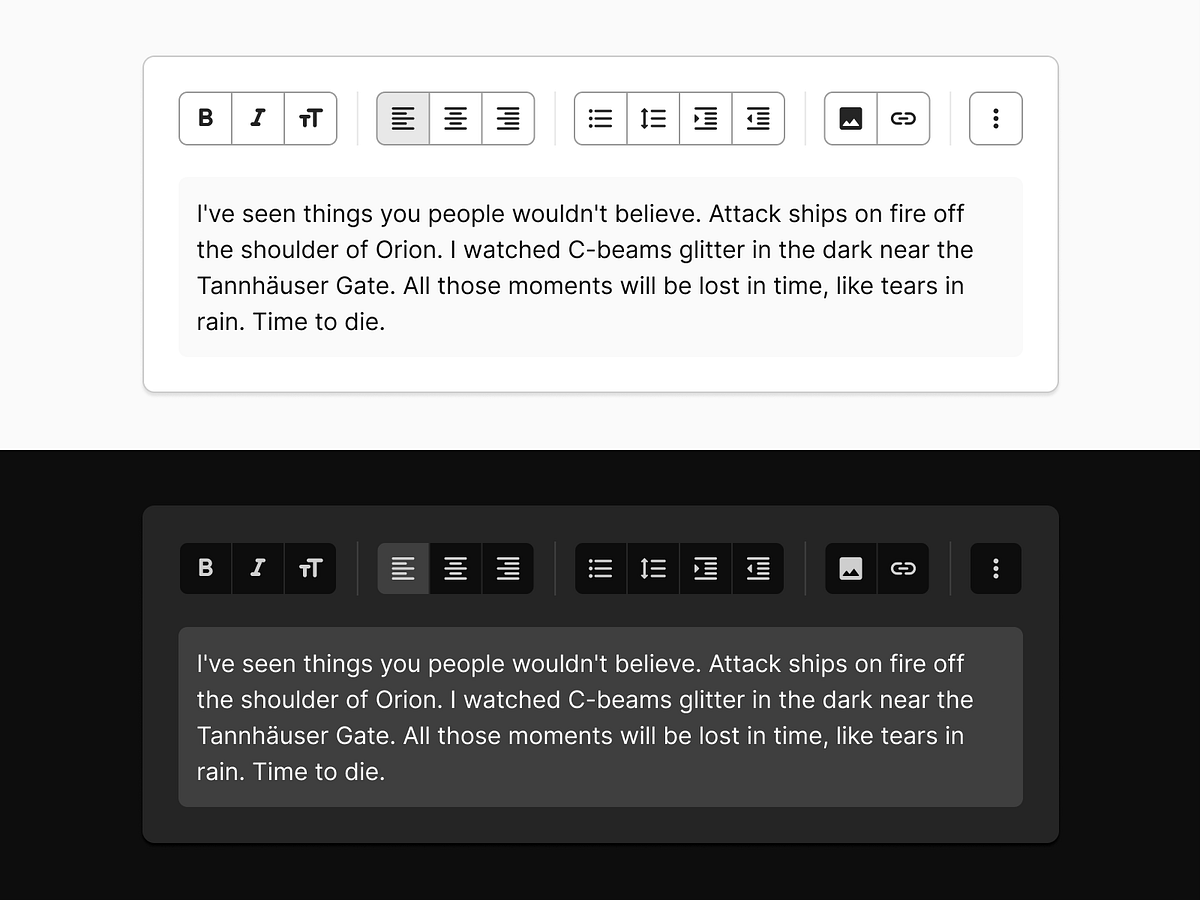 Browse thousands of Text Editor images for design inspiration | Dribbble