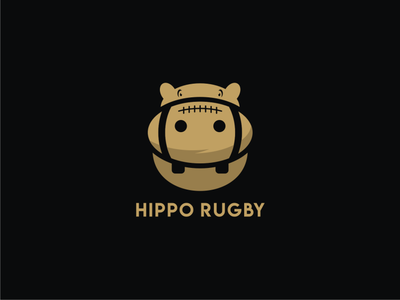 Hippo Rugby by Arthamesia on Dribbble