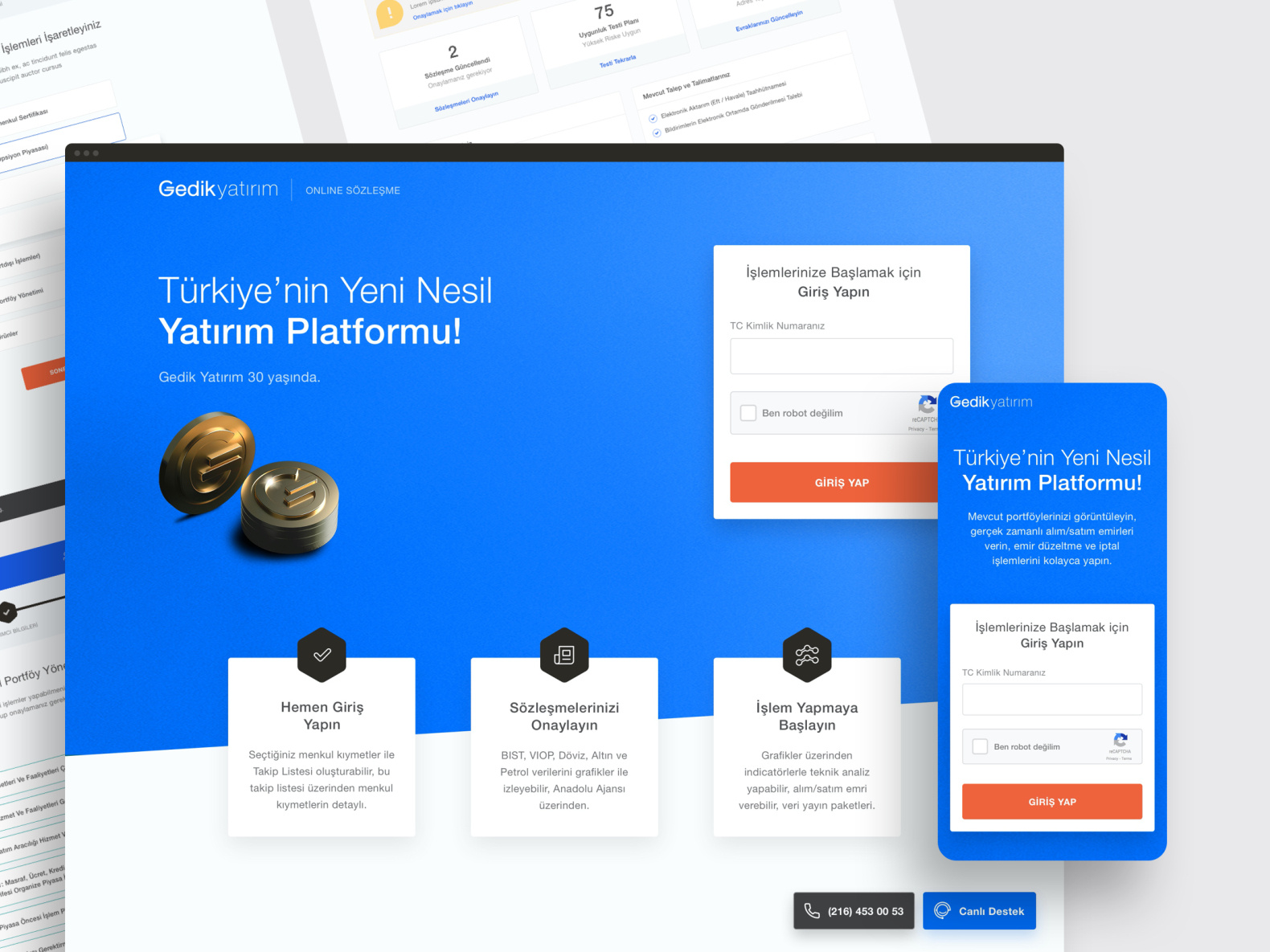 Gedik Investment by Mert Oztopkara on Dribbble