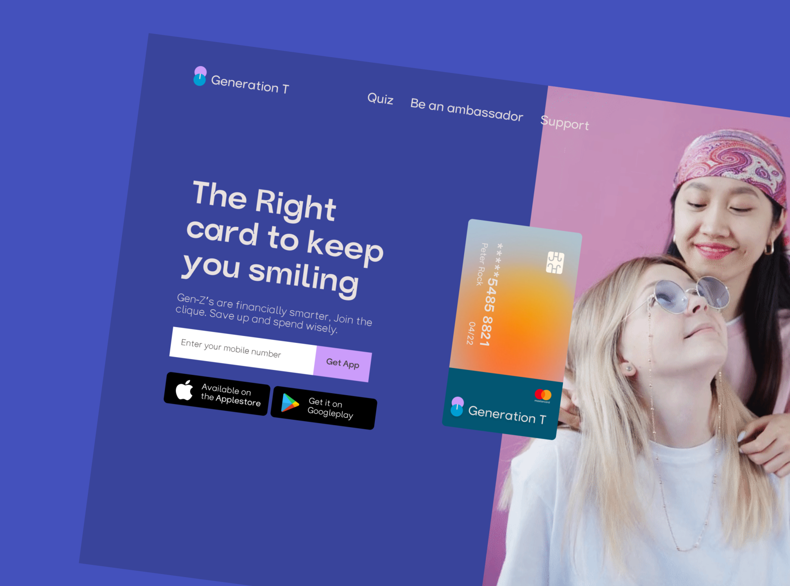 Gen Z website Design Concept. by Peter Rock on Dribbble