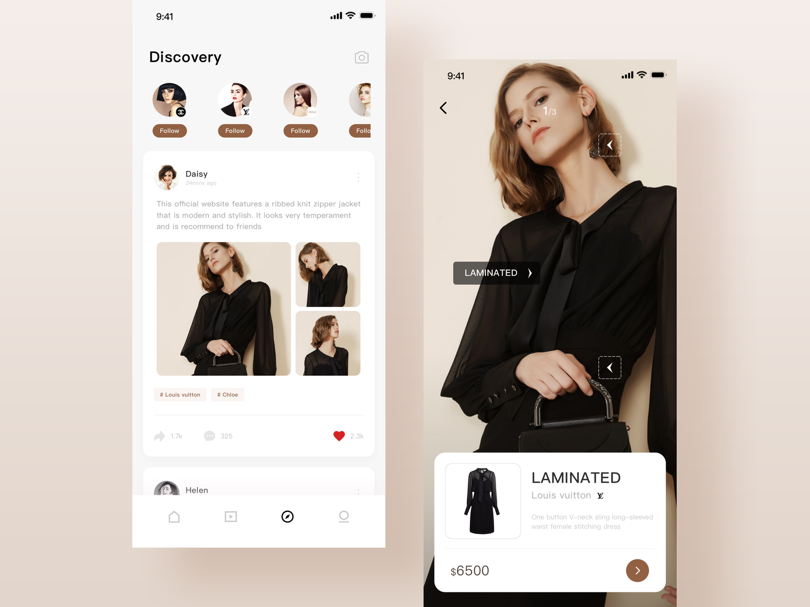 Fashion App UI Design by RT TECH SOLUTIONS on Dribbble