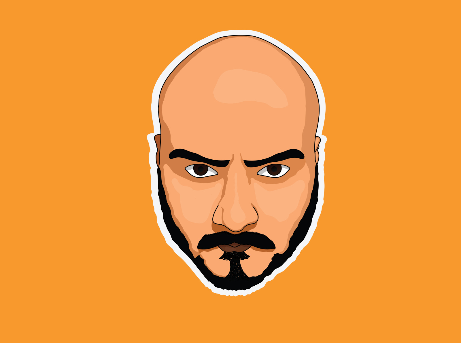 vector_portrait_pratik by Pratik Karki on Dribbble