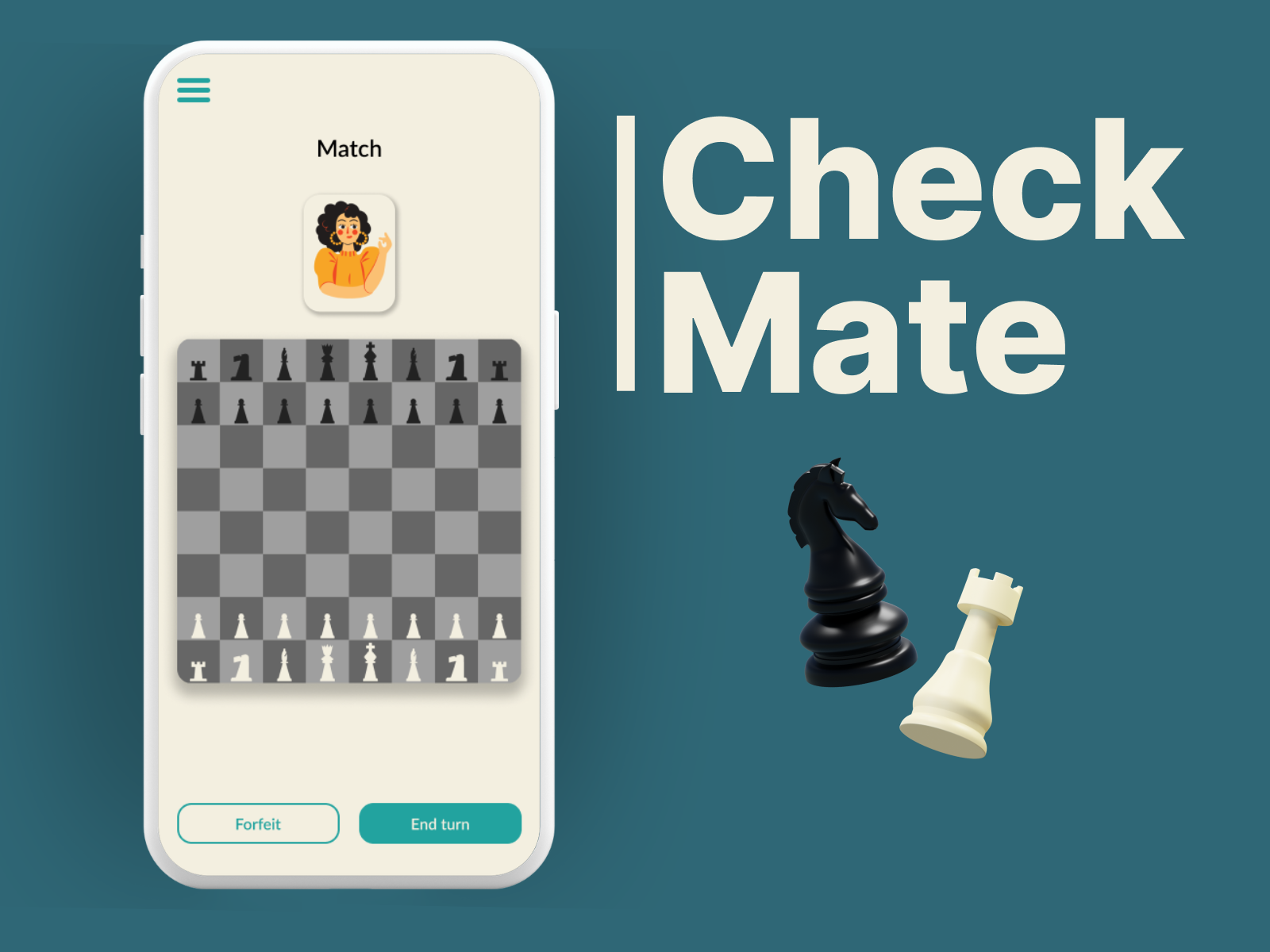 CheckMate: Chess App Design by Ray on Dribbble