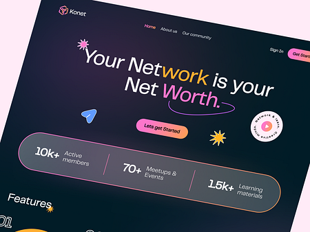 Community Landing Page designs, themes, templates and downloadable ...