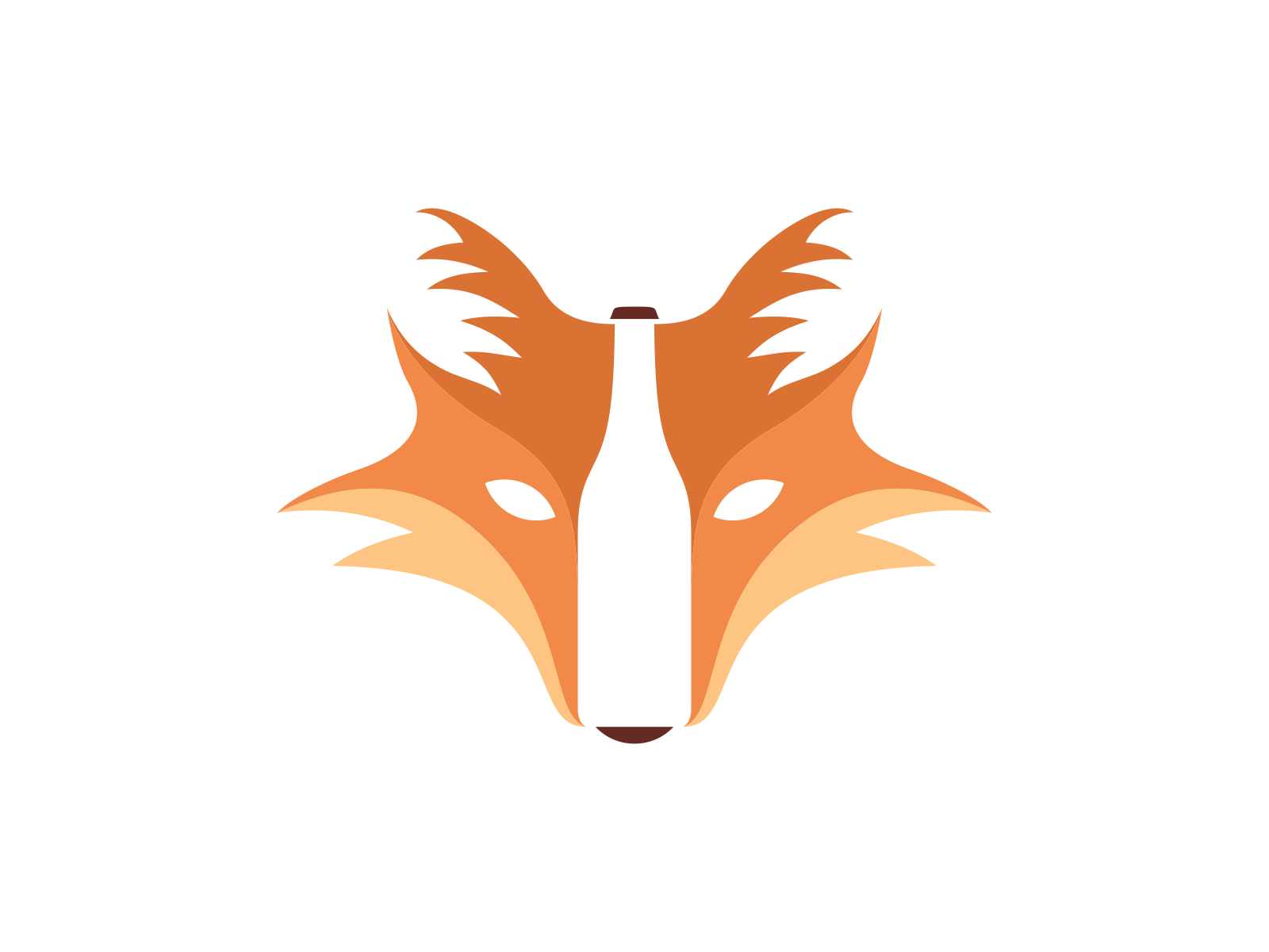 Fox Beer Bottle by MisterShot on Dribbble