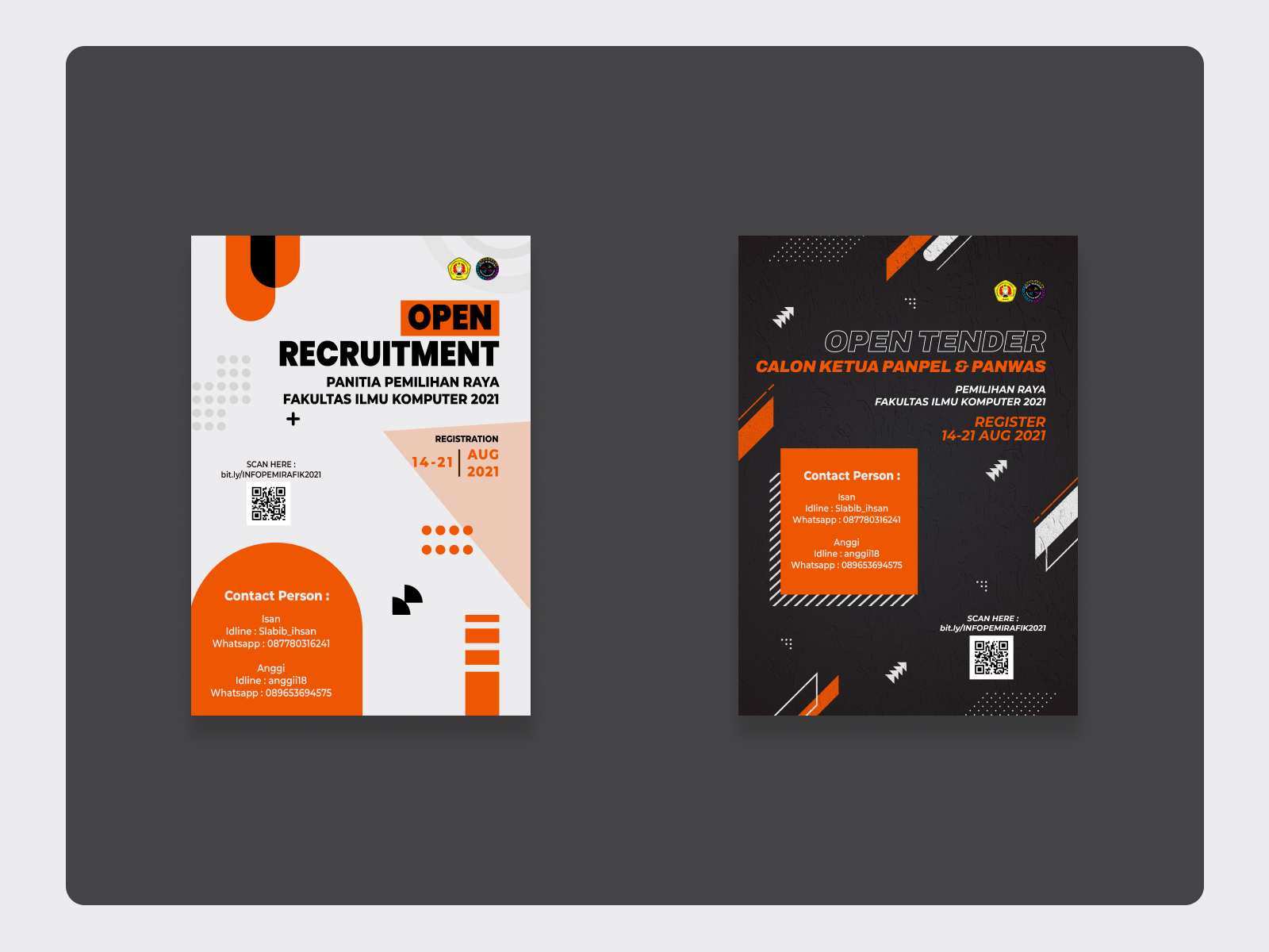 Open Recruitment Poster by Adam Hidayat on Dribbble