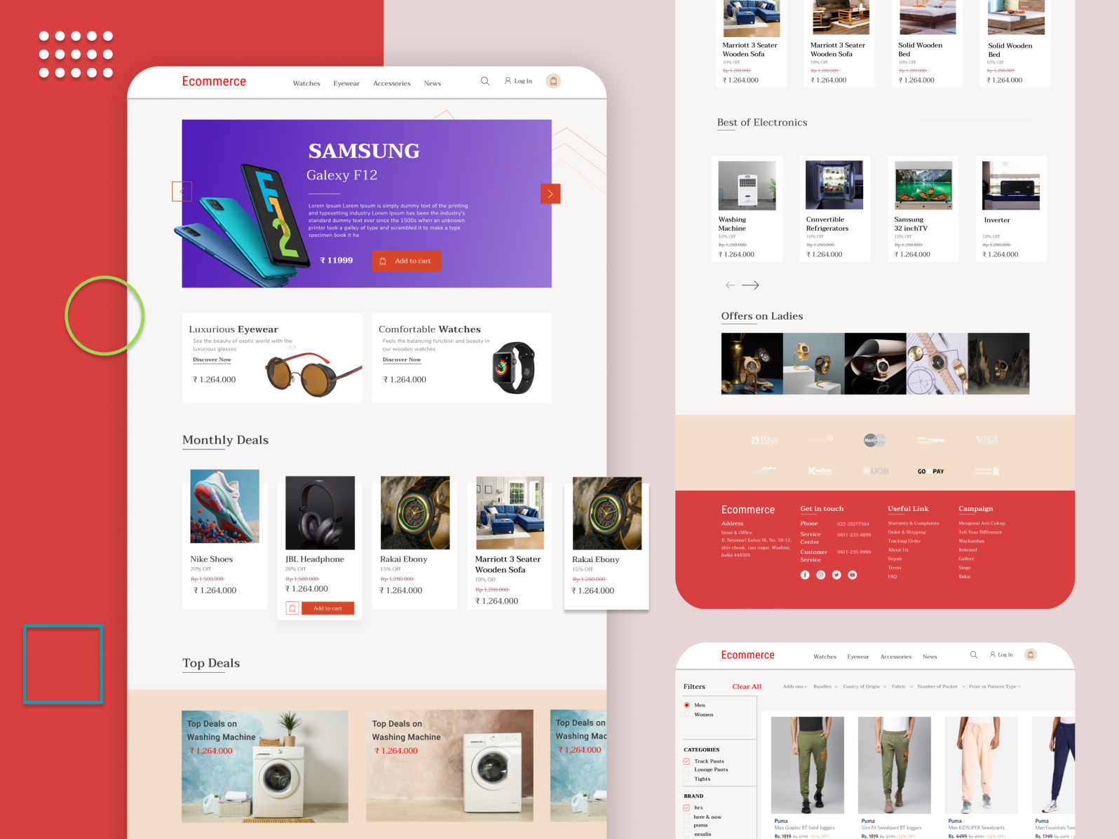 E-commerce Web Design and Development by mTouchlabs official on Dribbble