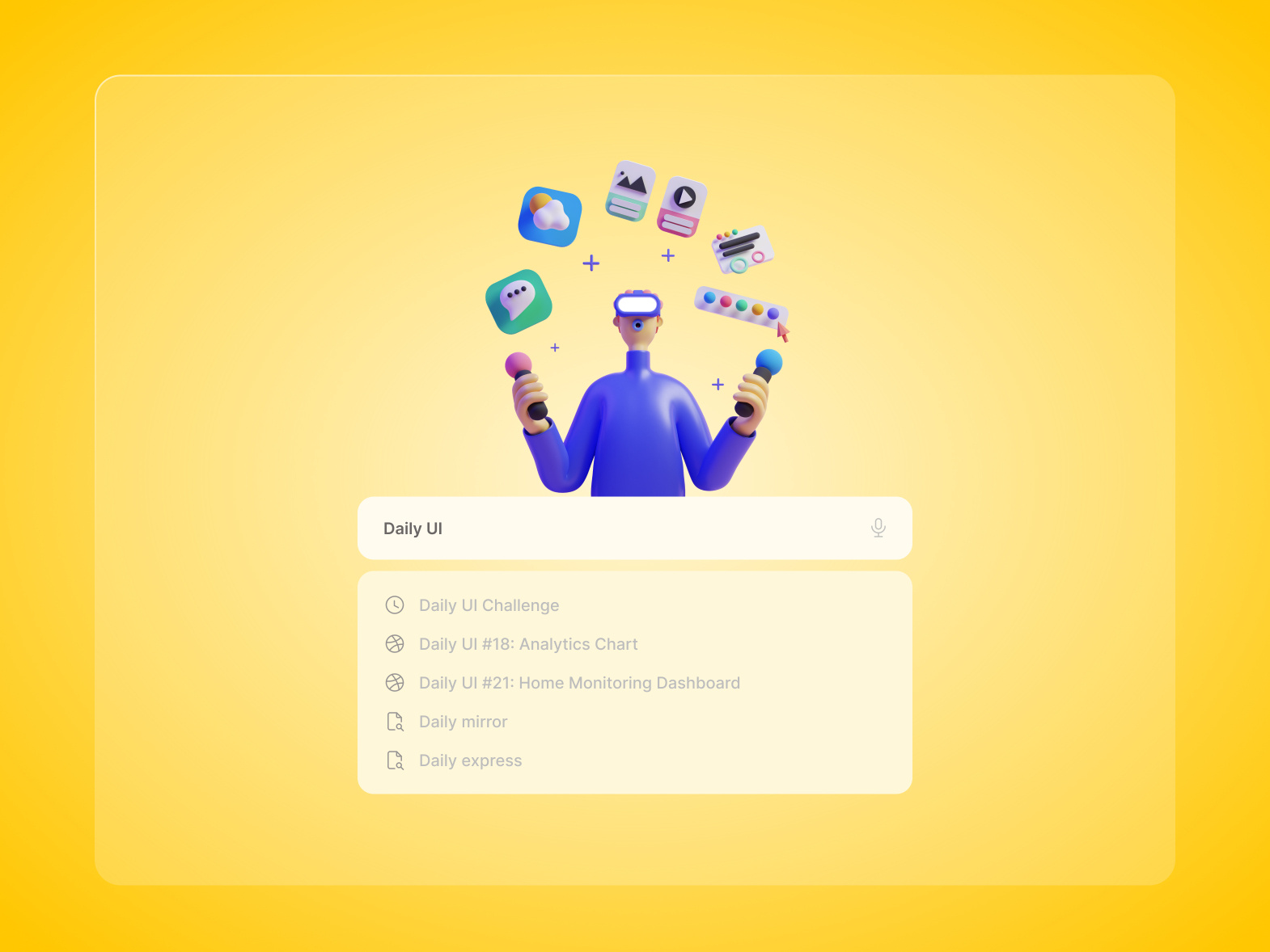 Daily UI #22: Search by Dang Phung on Dribbble