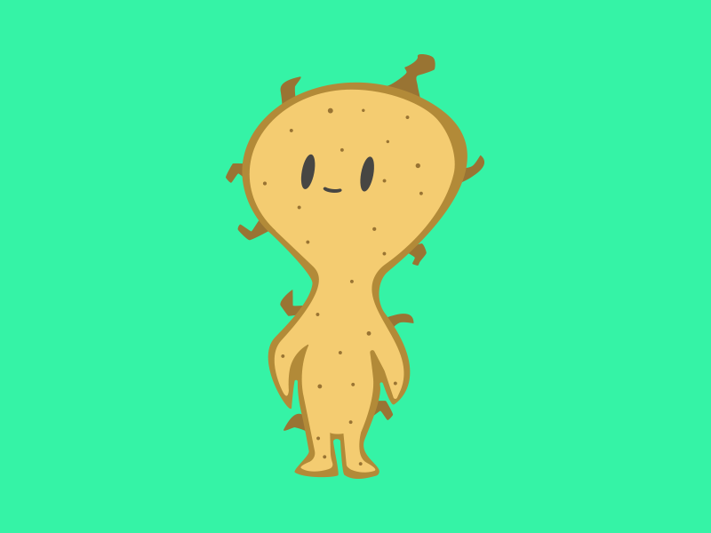 Little Potato Man by Barbara Rezende on Dribbble