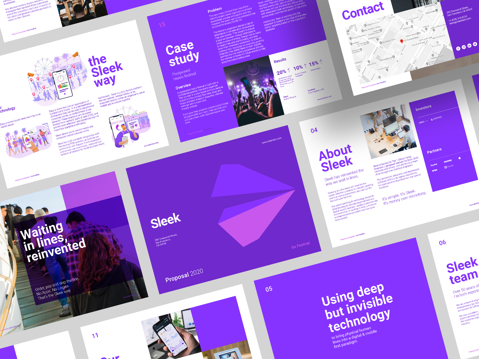 Layout Design - Business Proposal by Broklin Onjei on Dribbble