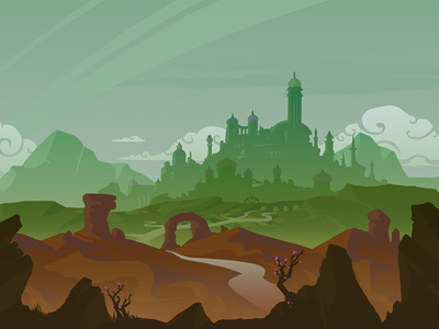 Main Menu Background by Darin Walsh - Dribbble