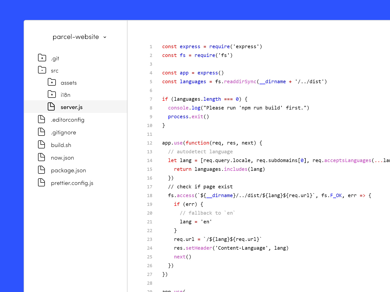 Minimalist code editor by tungu on Dribbble