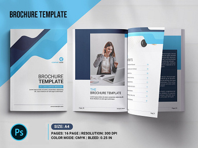 Bifold Business Brochure by Mukhlasur Rahman on Dribbble