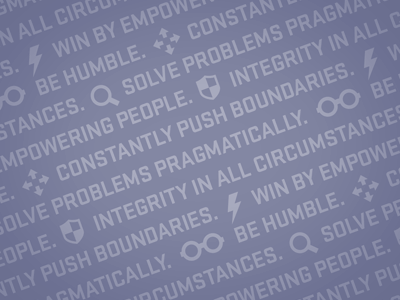 Core values wallpaper 1 by Arielle Weiler on Dribbble