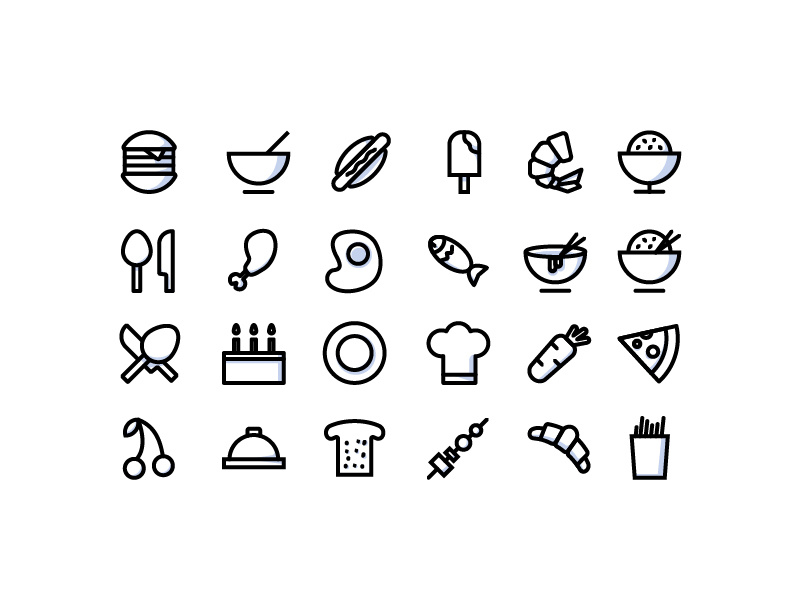 Food Icon by mursyid uchy on Dribbble