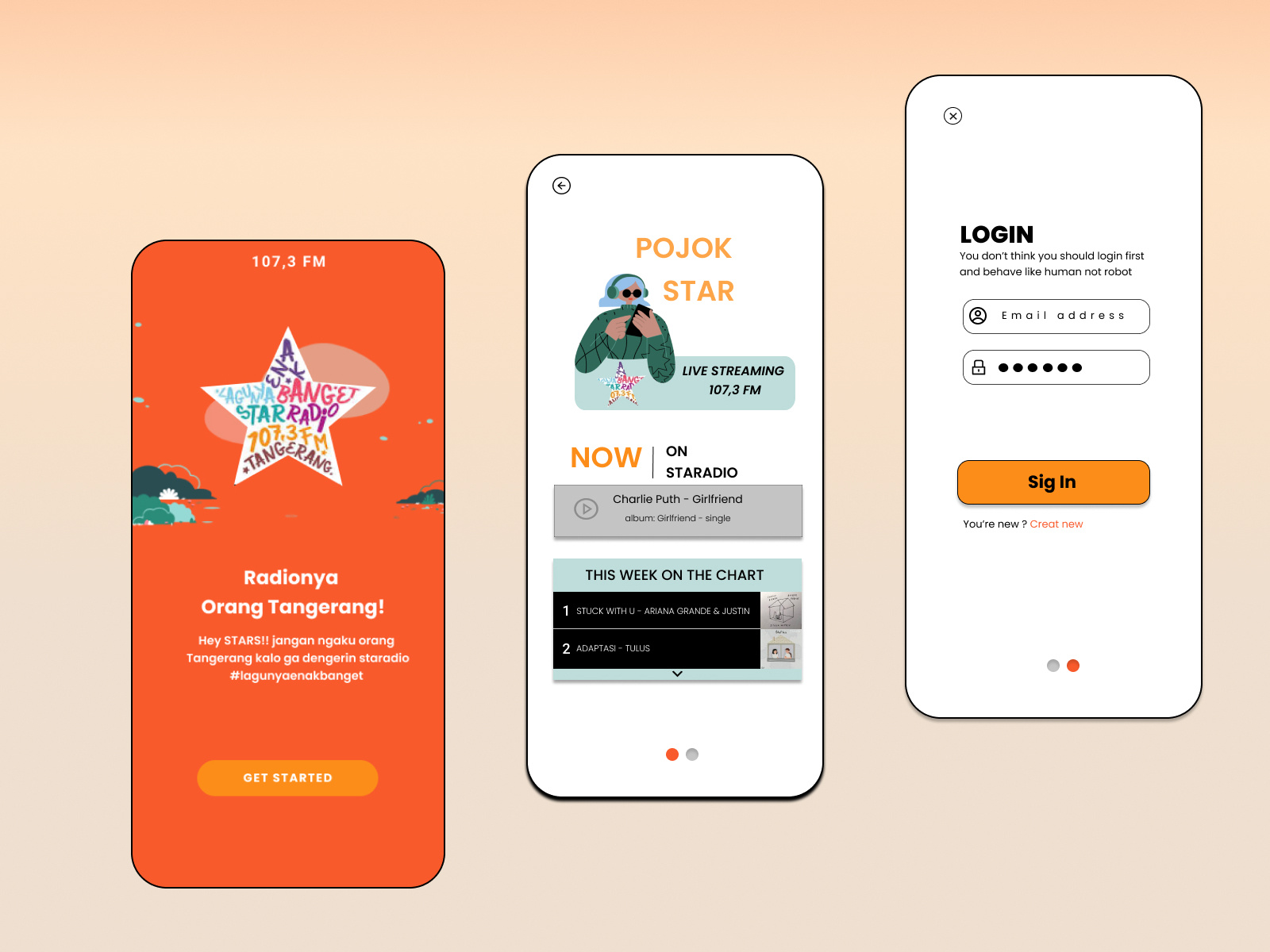 star fm by Ami on Dribbble