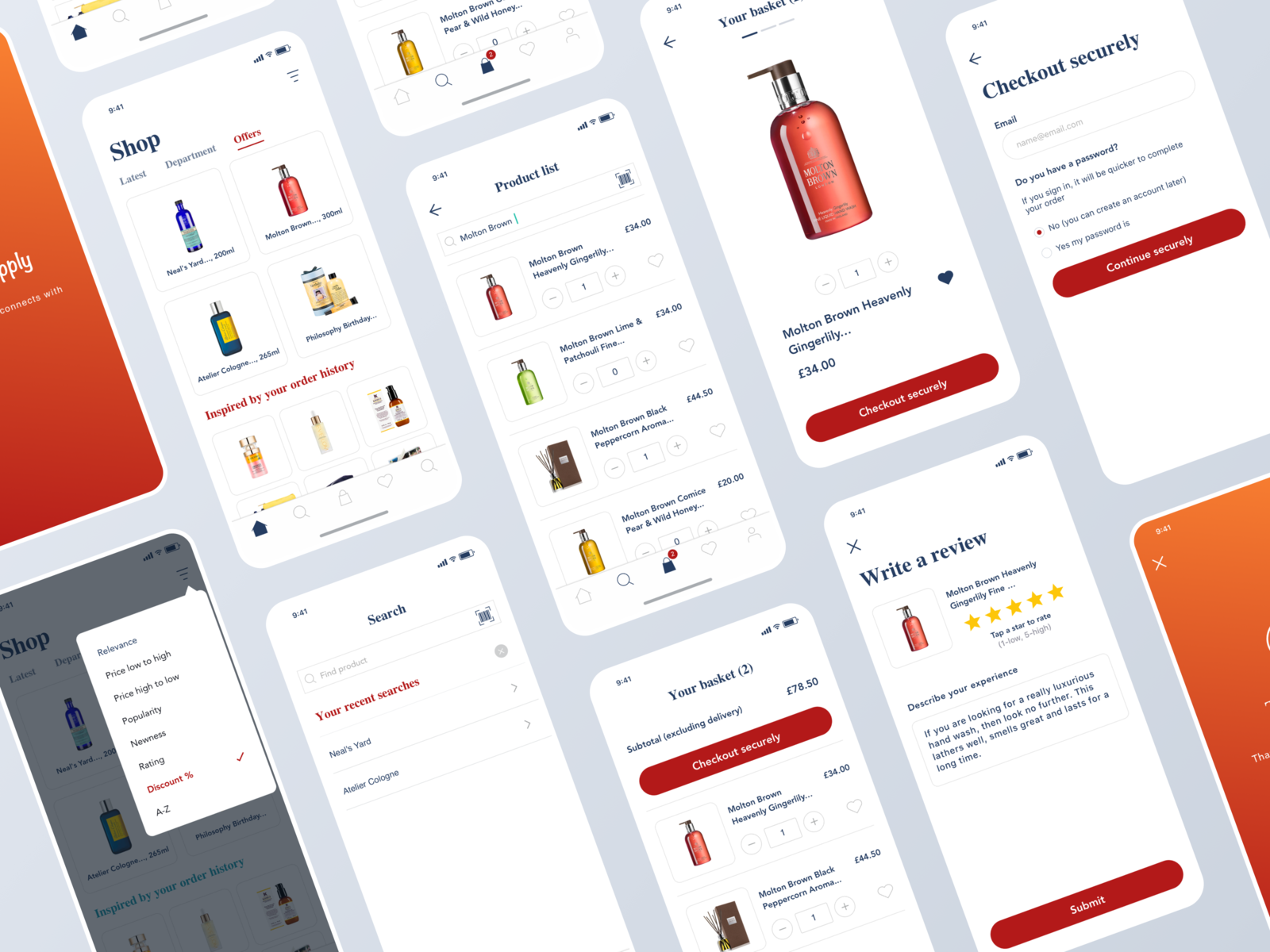 eCommerce by Renato Mattos on Dribbble