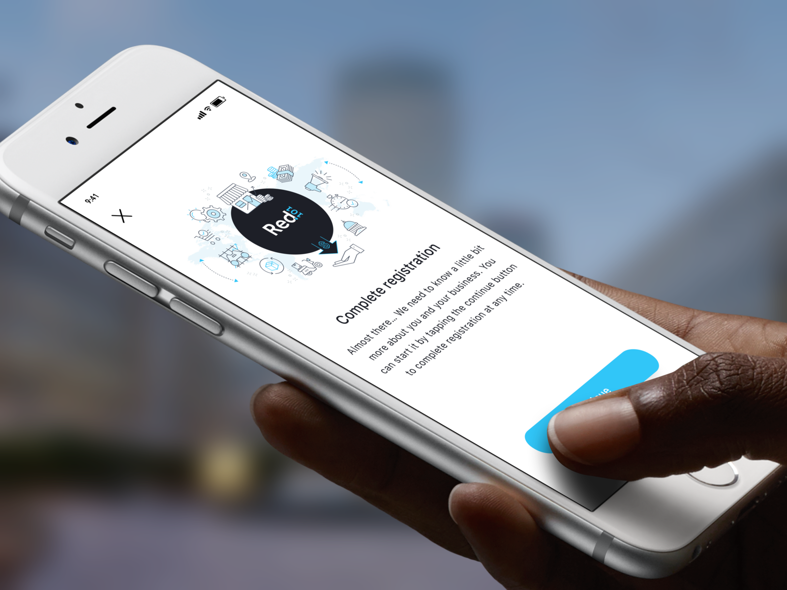 Complete Registration by Renato Mattos on Dribbble