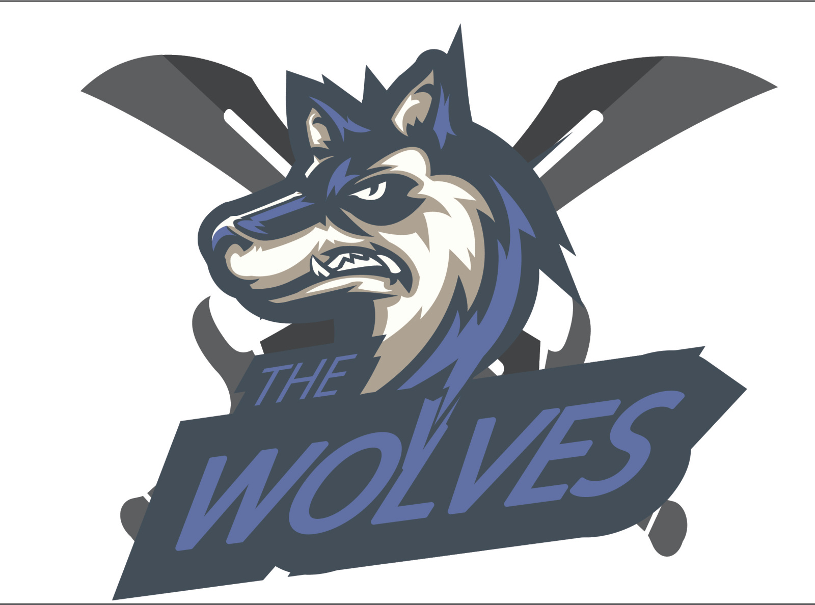 Wolves Mascot by Anupam Chaudhary on Dribbble
