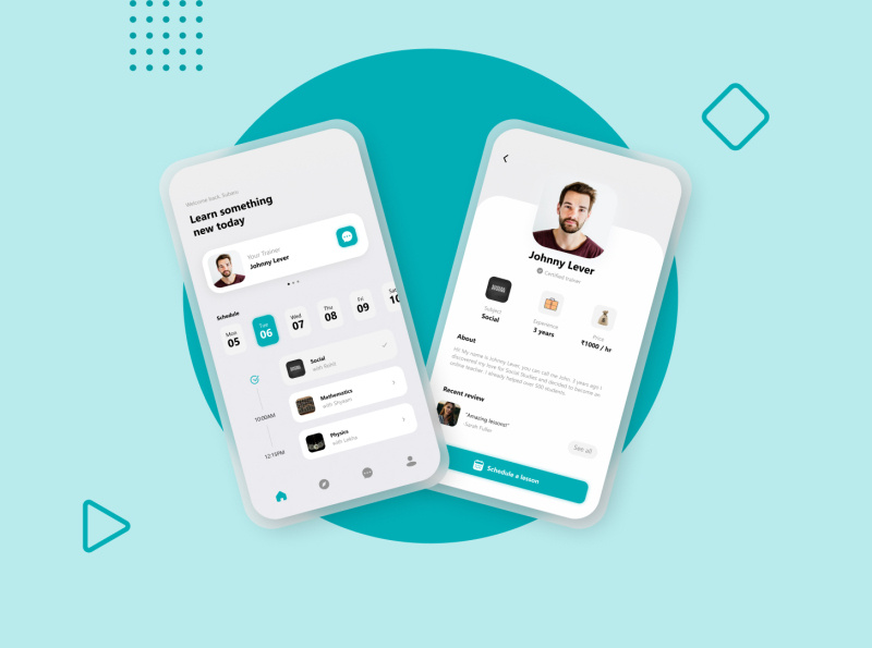 Skill Bound:Online Class UI by Sri Charan on Dribbble