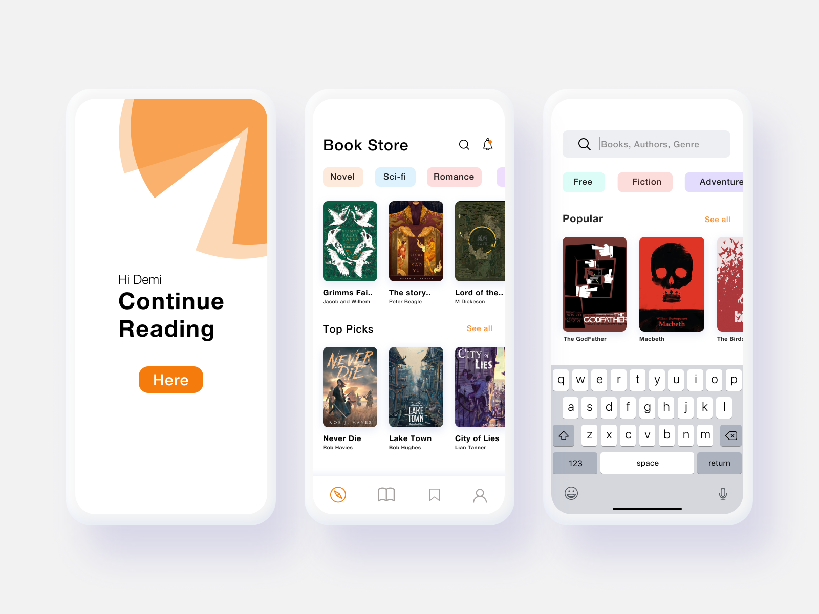 Reading App Concept Redesign by Demilade Akin-Adeniyi (Product Designer ...