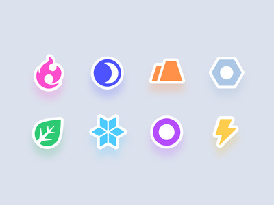 Pokemon Type Icons