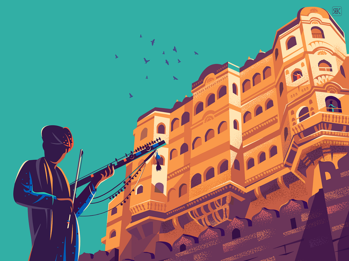 Rajasthan Designs Themes Templates And Downloadable Graphic Elements On Dribbble 