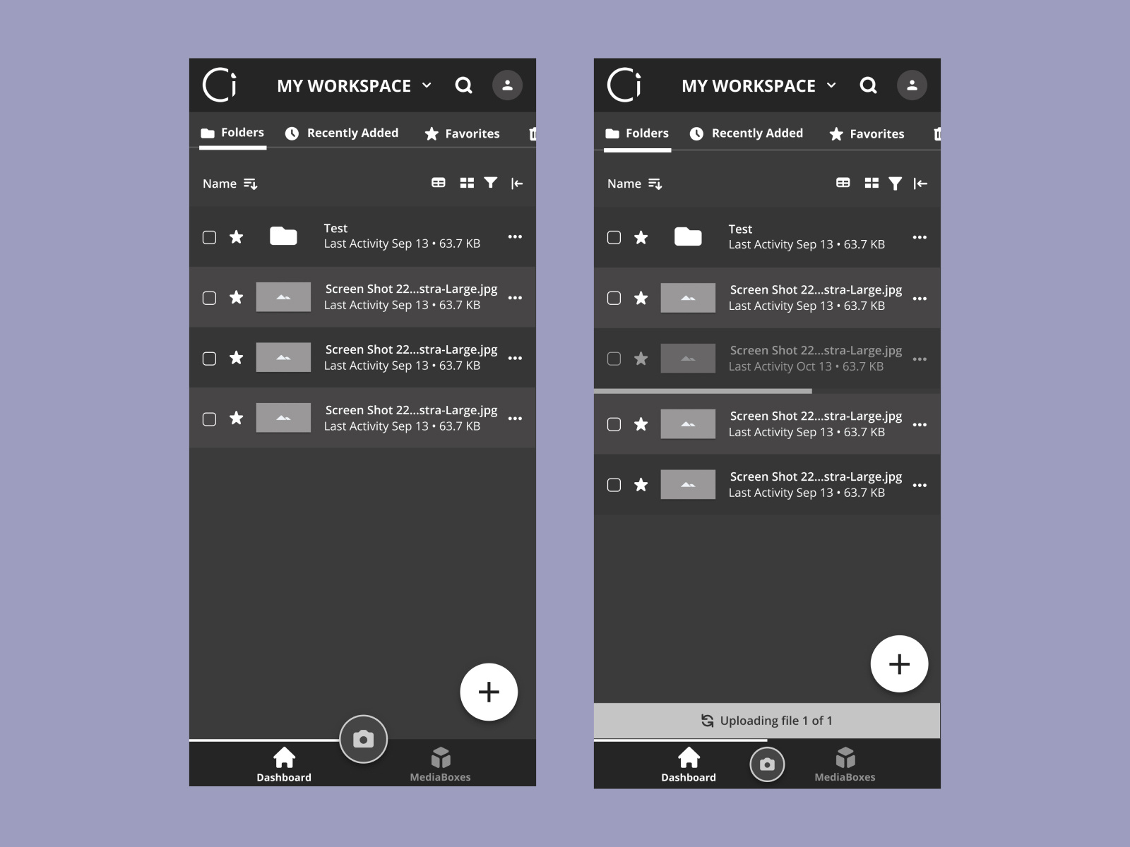 Ci Workspace Home Screen by Carlos Sosa on Dribbble