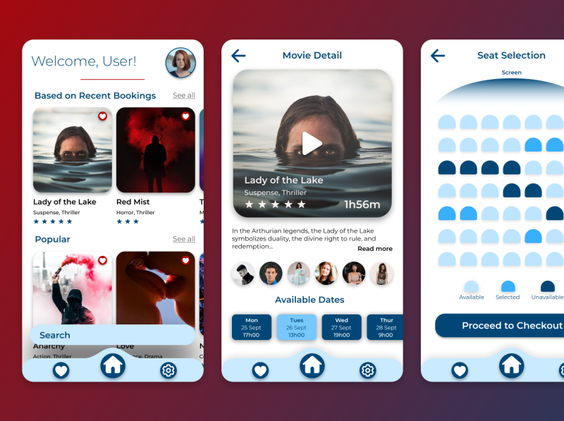 DigiMovie by Jabez du Preez on Dribbble