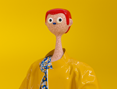 Branding : 3D character | Shape & colors by Ferr Studio on Dribbble