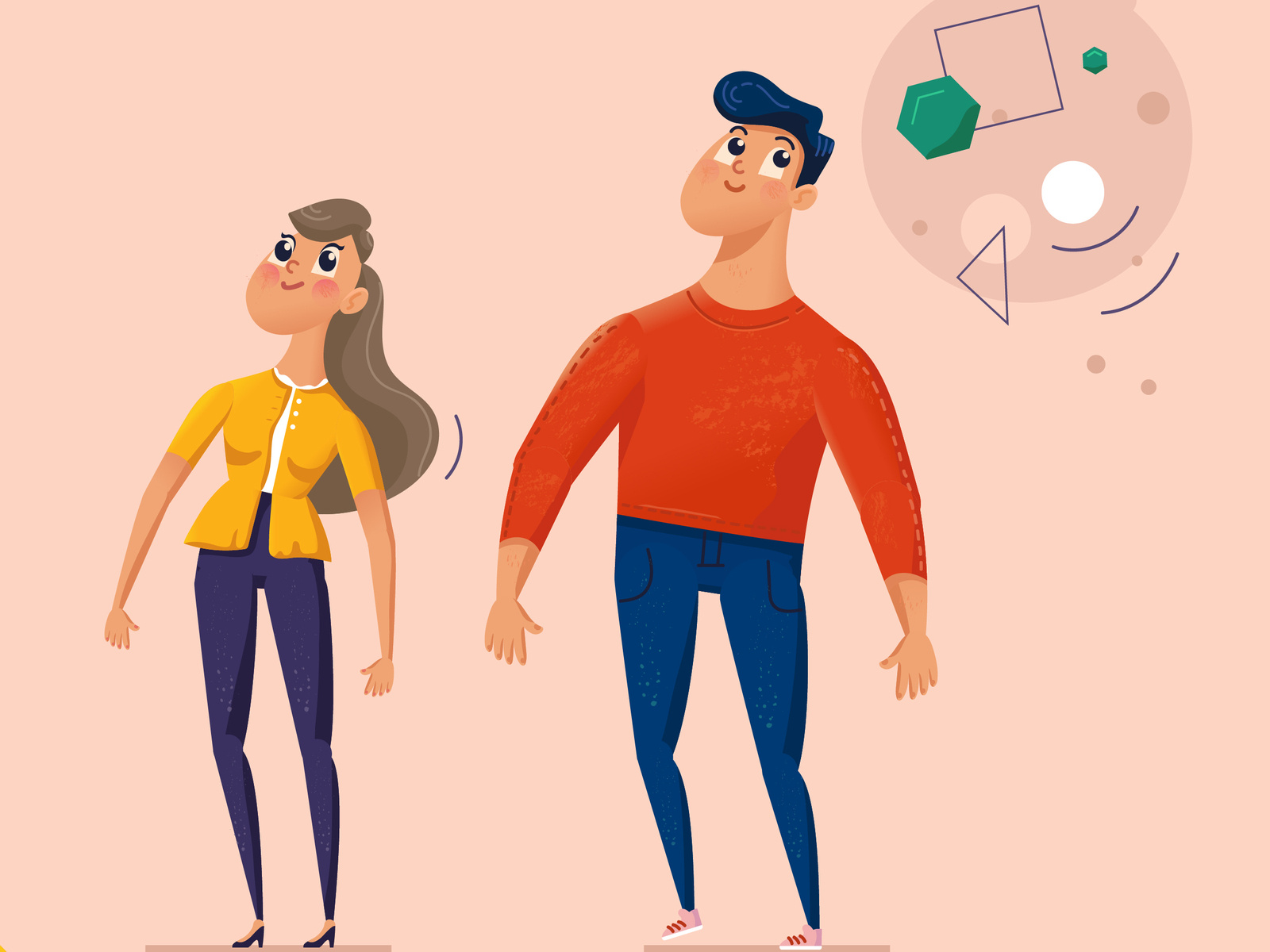 2D Character Set by Monika Klobčar on Dribbble