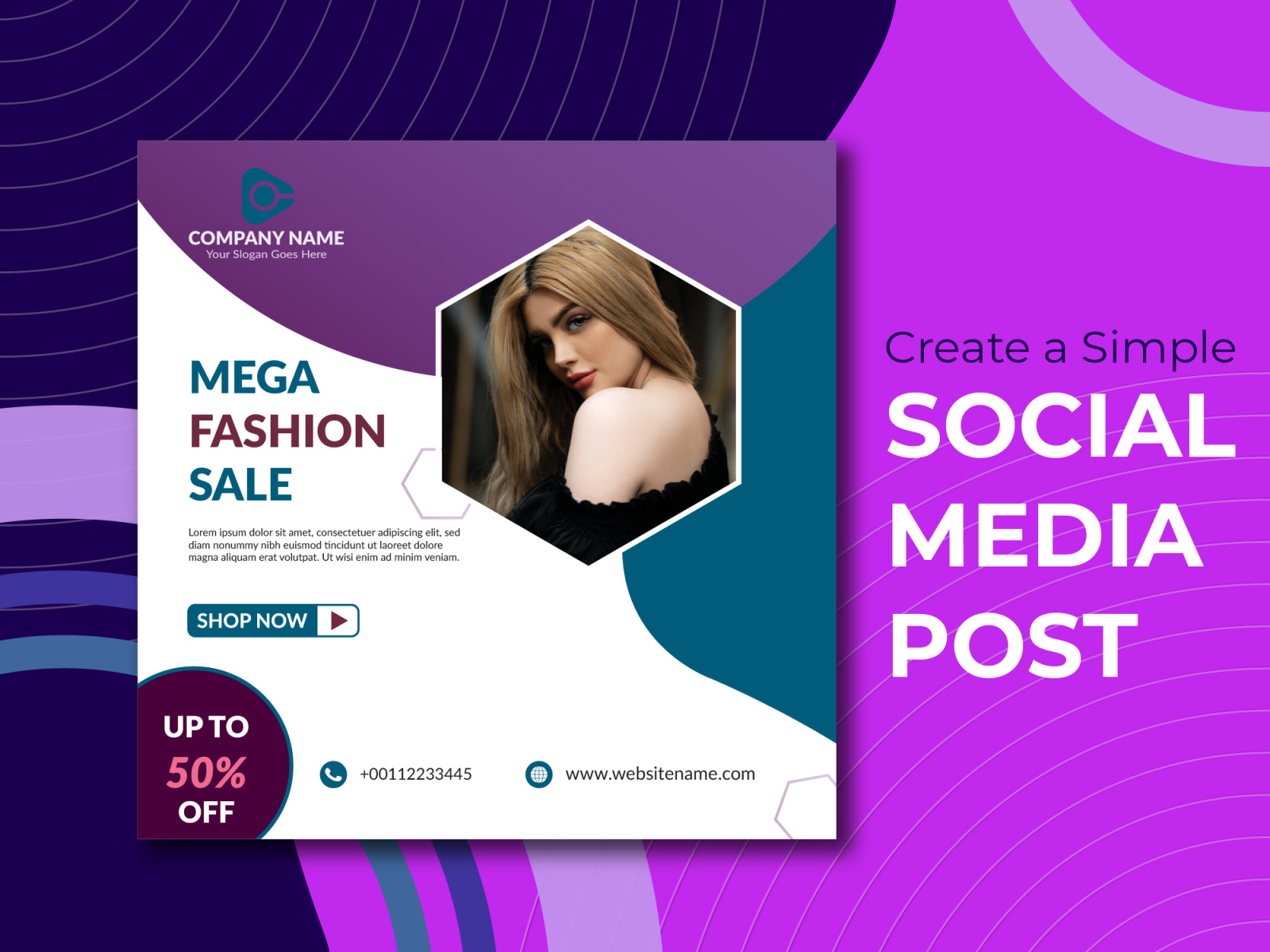 Social media post design, Facebook post, Instagram post by Md Saruf ...