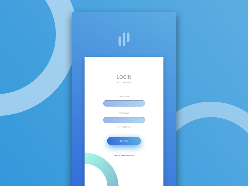 Login Page by Auvik M. on Dribbble