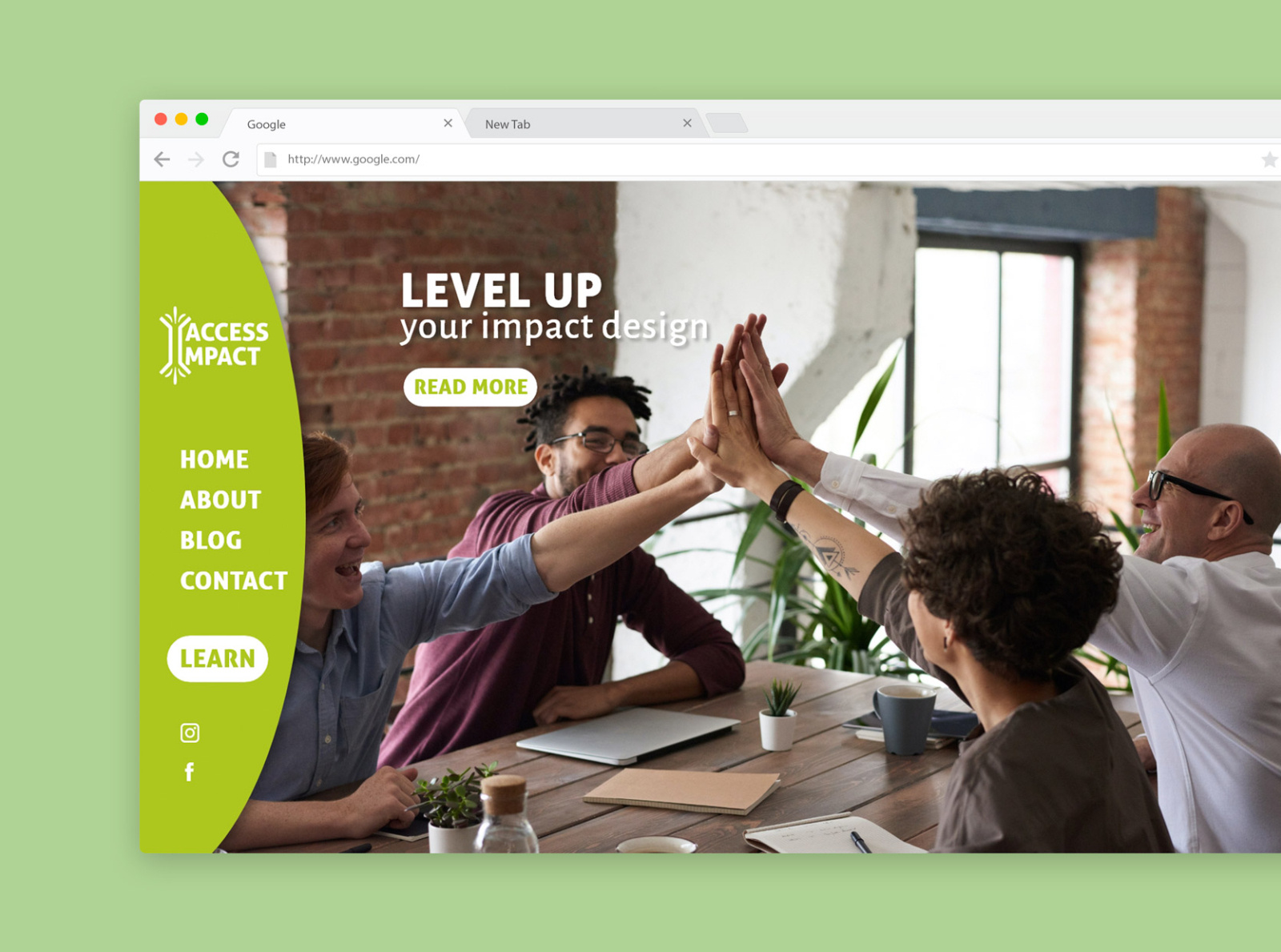 Access Impact Branding by Kat Flaherty on Dribbble
