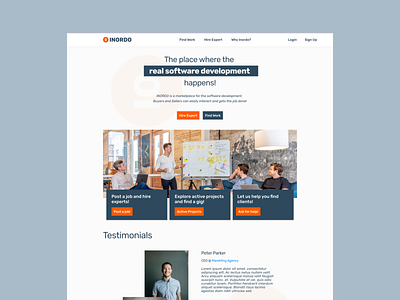 INORDO by Ratomir for INORDO on Dribbble