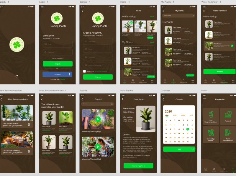 Plant App Design by Senior UI/UX Designer on Dribbble