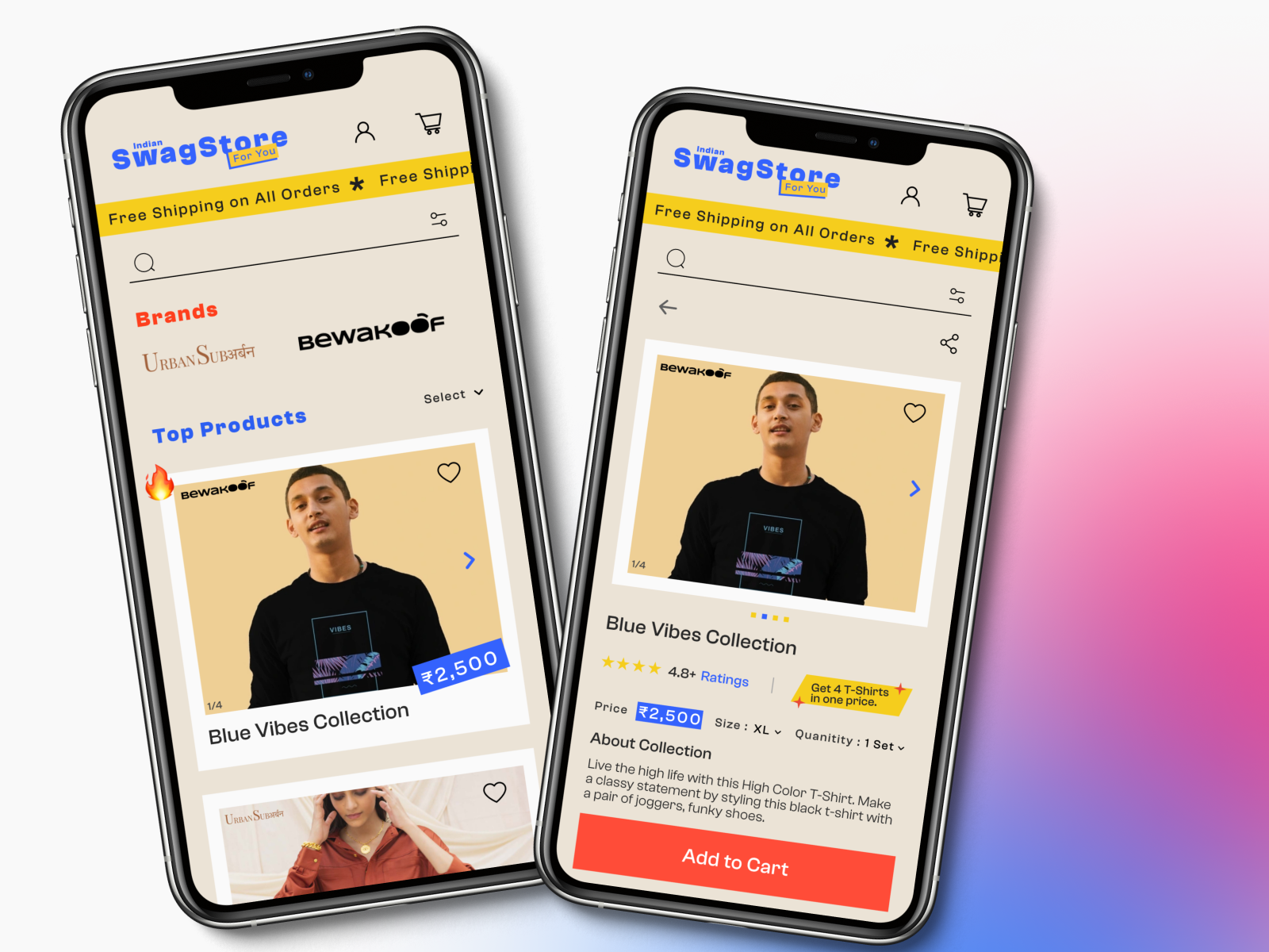 Retro Style Mobile UI Design by Yamparala Rahul on Dribbble