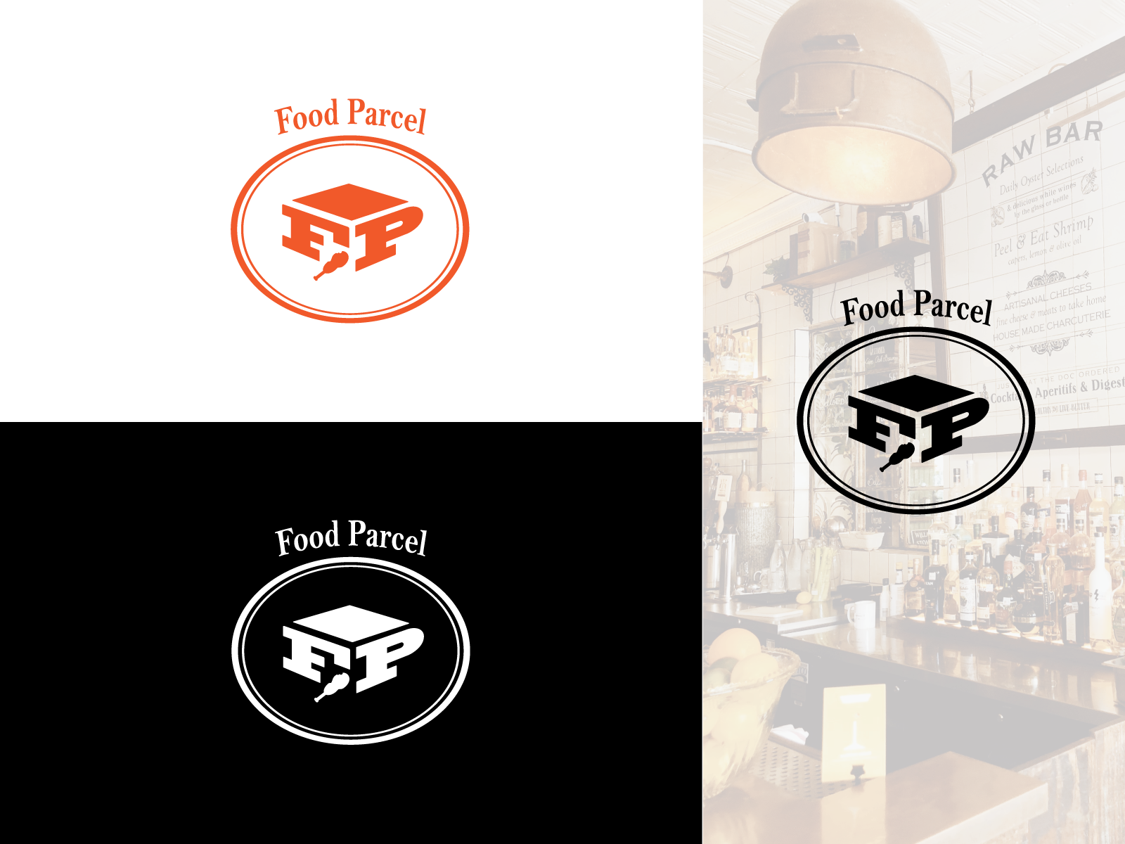 Food parcel by QQ Design on Dribbble