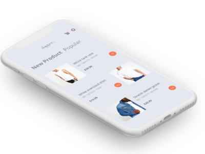 Store app by Steven Telfer on Dribbble