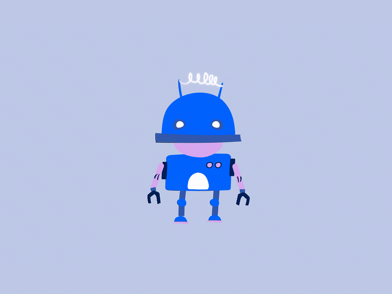 Robot dance animation by Scilla Corbelli on Dribbble