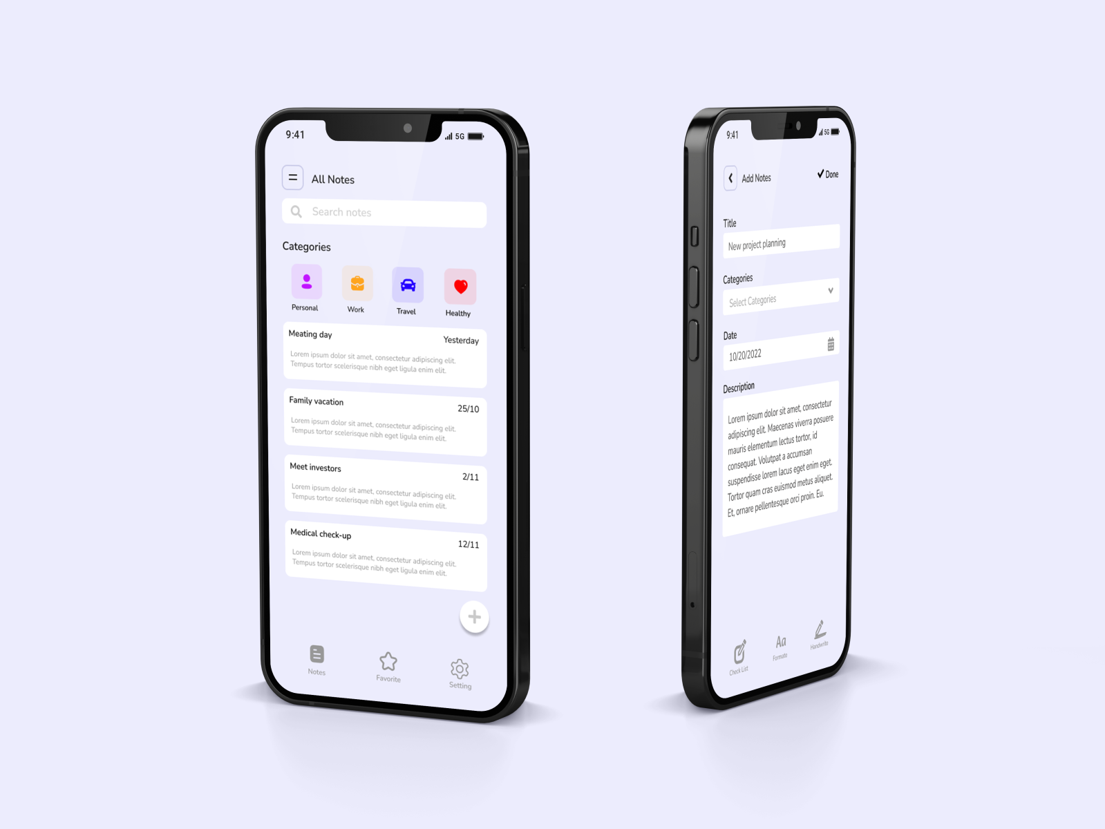 Note App Design by Didi Haryadi on Dribbble