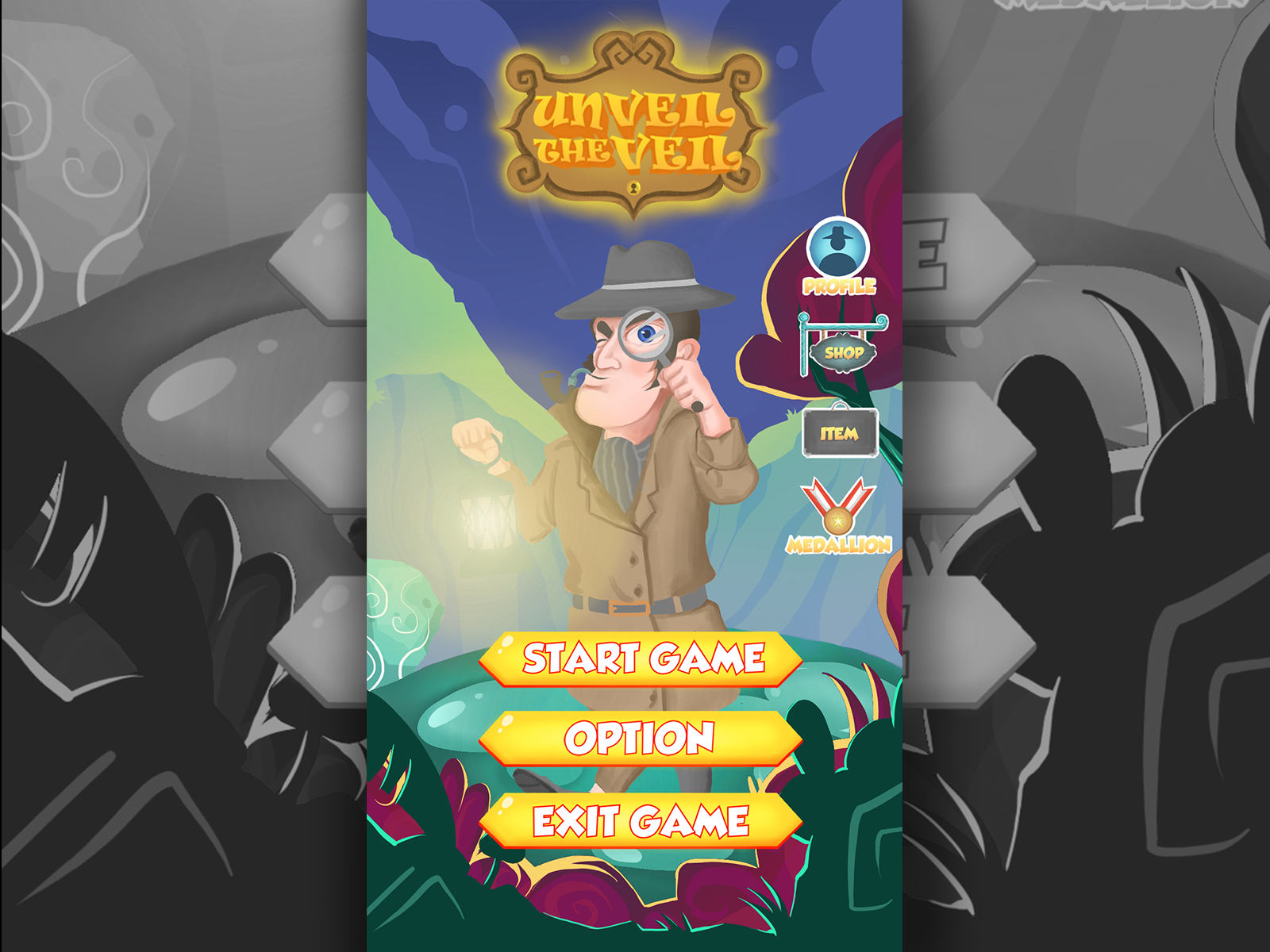 Animation "Unveil The Veil" by lugazzika_ on Dribbble