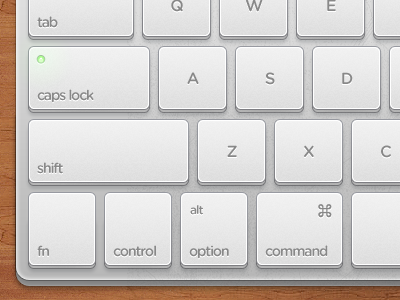 Apple Keyboard by Levi Wintering on Dribbble