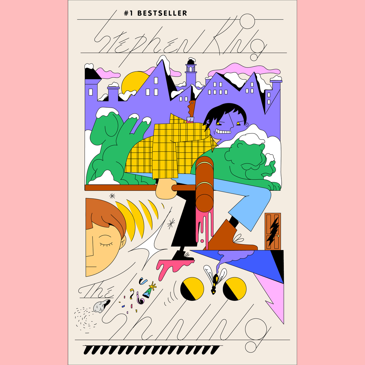 The Shining Book Cover by Jeff Bartell on Dribbble