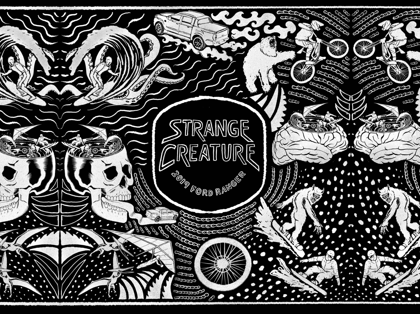 Strange Creatures by Jaclyn Caris on Dribbble