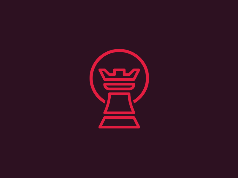 Rook logo by Balázs Barta on Dribbble