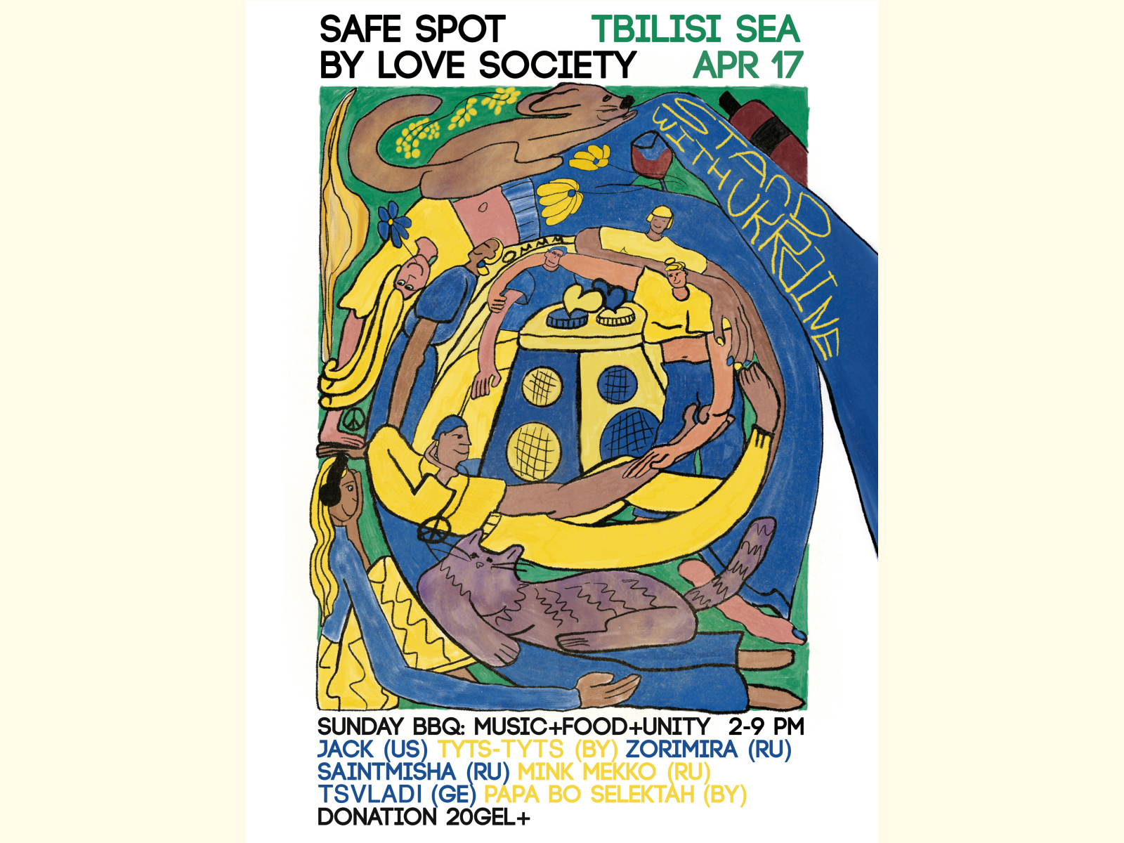 Safe Spot Poster & Illustration by Kseniia on Dribbble