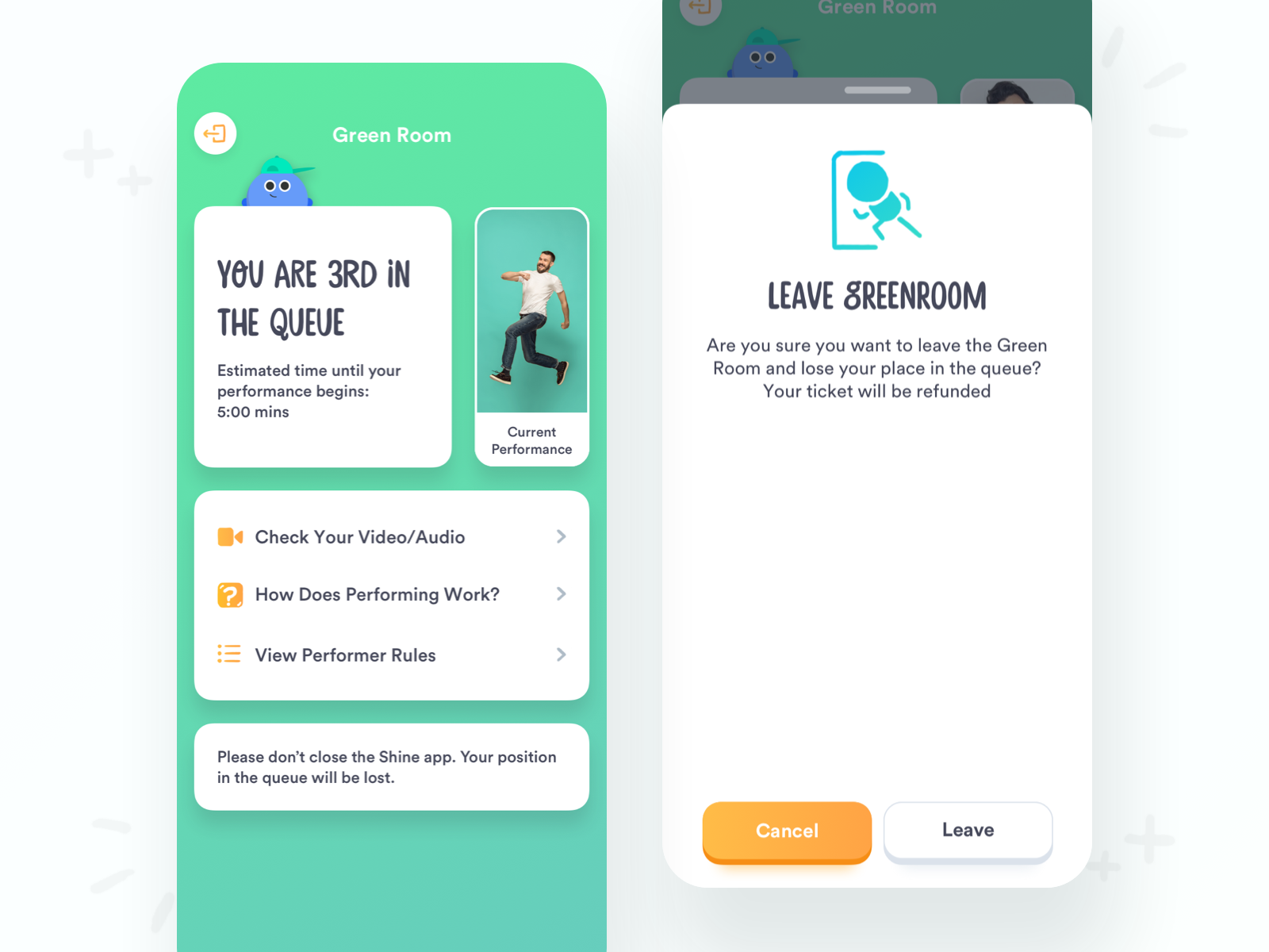 Live Streaming Green Room by Sebastian Petravic on Dribbble