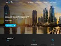 AYM_Website by Designaut on Dribbble
